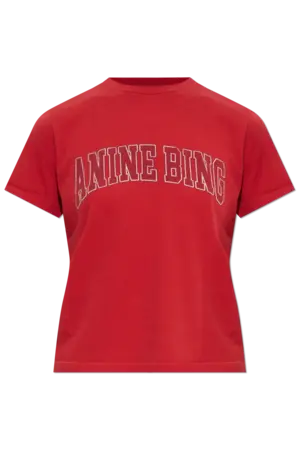 ANINE BING T-shirt ‘shelley - Red