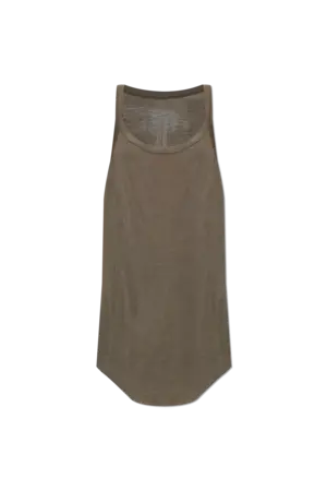 Rick Owens Oversized Wool And Silk Tank