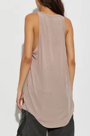 Rick Owens Oversized Wool And Silk Blend Top