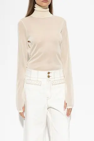 Zimmermann Transparent Turtleneck