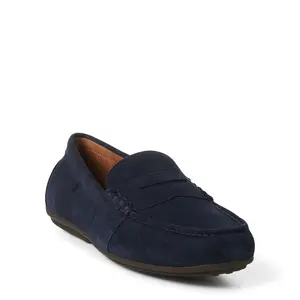 Ralph Lauren Reynold Suede Driver Loafers