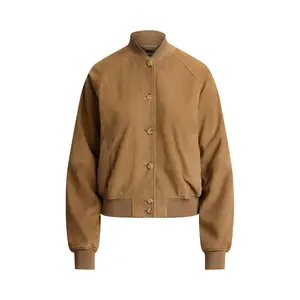 Ralph Lauren Goat-suede Flight Jacket