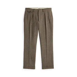 Ralph Lauren Slim Fit Wool-cotton Herringbone Trouser