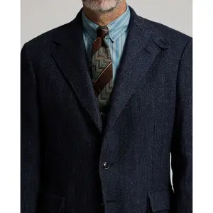 Ralph Lauren Linen-blend Herringbone Suit Jacket