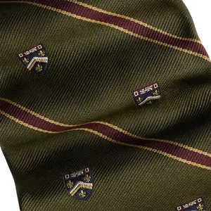 Ralph Lauren Striped Silk Repp Club Tie