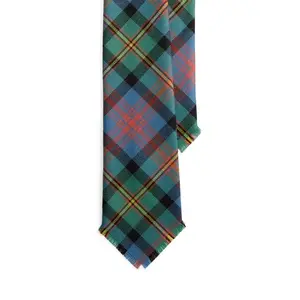 Ralph Lauren Graduate Fringe Tartan Tie