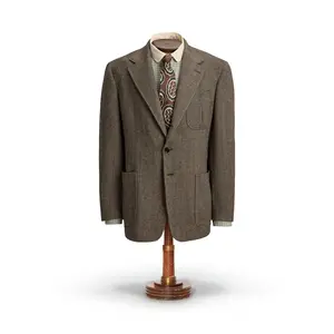 Ralph Lauren Wool-cotton Herringbone Suit Jacket