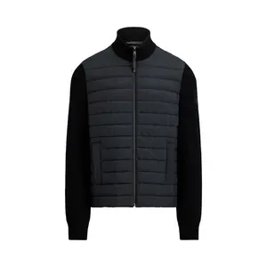 Ralph Lauren Hybrid Full-zip Mockneck Sweater