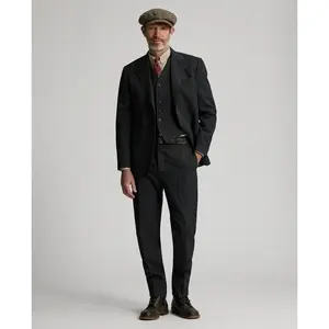 Ralph Lauren Slim Fit Jaspé Herringbone Suit Trouser