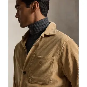Ralph Lauren Corduroy Utility Overshirt - Classic Camel