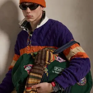 Ralph Lauren Logo-patch Canvas Duffel