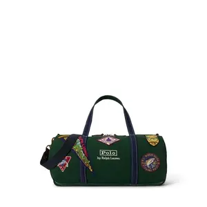 Ralph Lauren Logo-patch Canvas Duffel