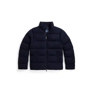 Ralph Lauren Cable-knit Wool-cashmere Quilted Jacket