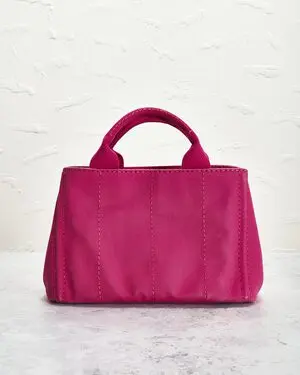 FWRD RENEW Prada Canapa Tote Bag