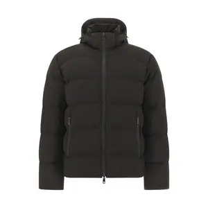 Paul & Shark Typhoon® Platinum Hooded Down Jacket - Black