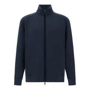 Paul & Shark Active Fleece Cotton Zip-up Sweatshirt