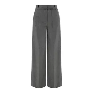 Paul & Shark Palazzo Wool Trousers - Phantom