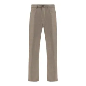Paul & Shark Varese Trousers In Jersely - Pepper