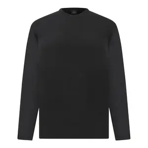 Paul & Shark Fil-à-fil Cotton Blend T-shirt - Black