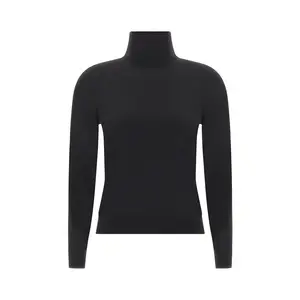 Paul & Shark Merino Wool Turtleneck Sweater - Black