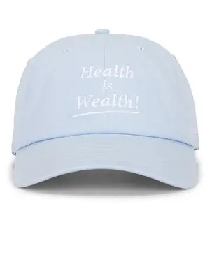 SPORTY & RICH Health Is Wealth" Baseball Cap