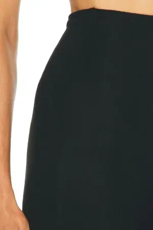 LESET Lauren Crop Flare Pant - Black