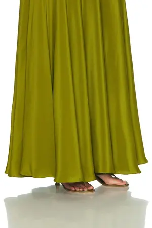 Cult Gaia Cyrene Skirt - Chive