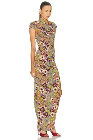 ALEMAIS Joanna Midi Dress