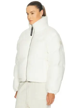 Canada Goose Puffer Fleece Jacket With Funnel Neck