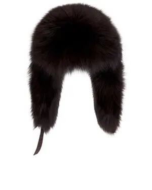 YVES SALOMON Fox Fur Chapka