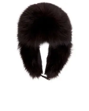 YVES SALOMON Fox Fur Chapka