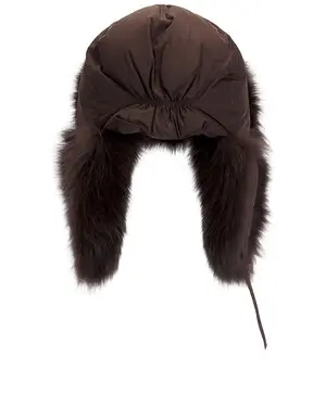 YVES SALOMON Fox Fur Chapka
