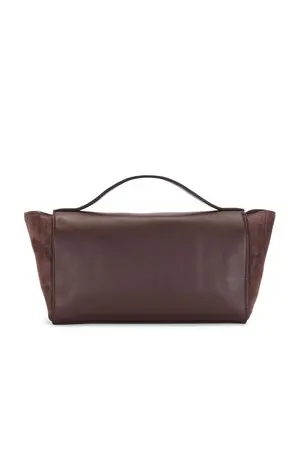 Savette Trapeze Pochette Bag - Coffee