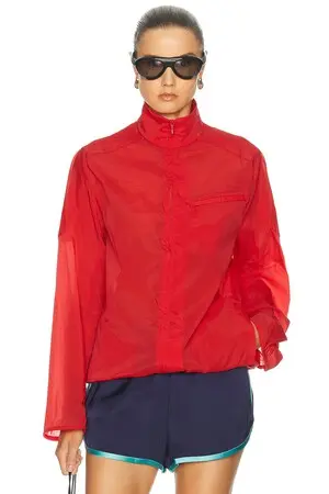 Christopher Esber Dannie Lucent Mottled Sheer Bomber