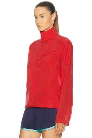Christopher Esber Dannie Lucent Mottled Sheer Bomber