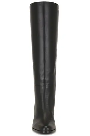 JIMMY CHOO Caly Kb Smooth Leather Block Heel Boots