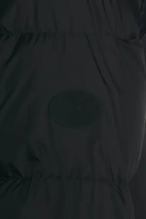 Burberry Ireland Puffer Jacket With Detachable Hoodie - Black