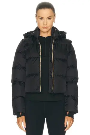 Burberry Ireland Puffer Jacket With Detachable Hoodie