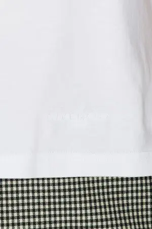 Givenchy High Collar Popeline T-shirt - White