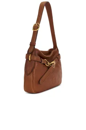 Miu Miu Lambskin Leather Shoulder Bag