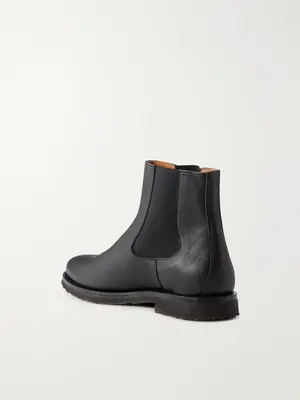 Mr P. Leather Chelsea Boots - Black