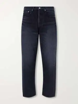 GRAPHPAPER Selvage Tapered Jeans - Black