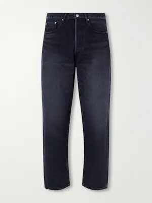 GRAPHPAPER Selvage Tapered Jeans - Black