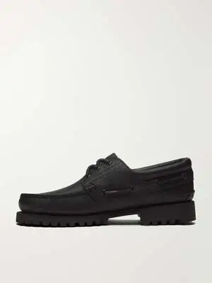 Timberland Authentic 3-eye Lug Full-grain Leather Boat Shoes