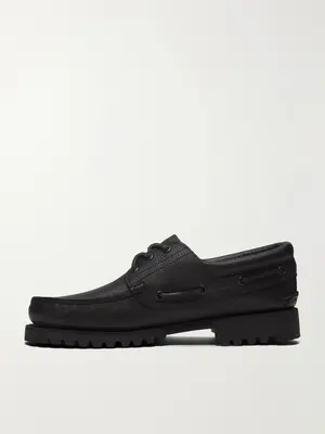 Timberland Authentic 3-eye Lug Full-grain Leather Boat Shoes