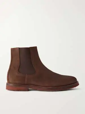 Mr P. Suede Chelsea Boots - Brown