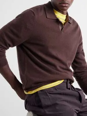 Mr P. Cashmere Polo Sweater