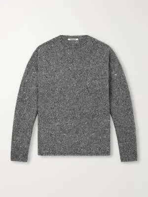 Auralee Wool Sweater - Gray