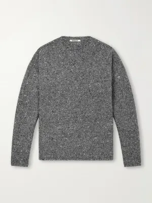Auralee Wool Crewneck Sweater - Gray