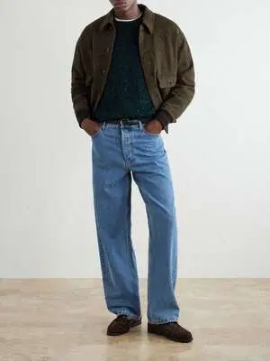Inis Meáin Merino Wool And Cashmere-blend Sweater